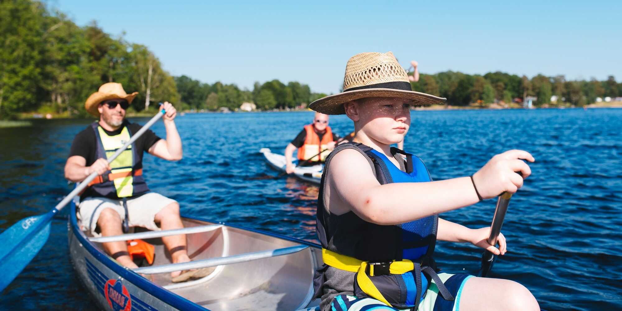 Paddla i Halen. Kanot, kajak, fiskekajak och SUP | Visit Blekinge